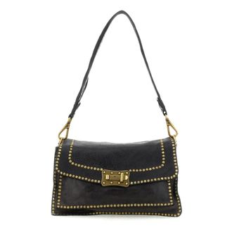 Campomaggi Femme, Sacs, Gris, Taille: ONE Size Agnese Shoulder Bag