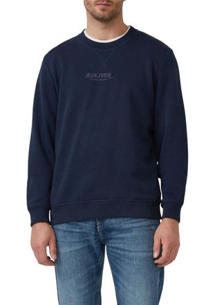 s.Oliver Sweatshirt mit Logo-Artwork