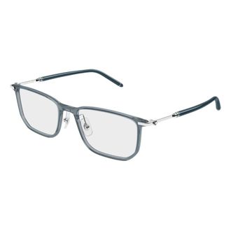Montblanc Montblanc - Monture optique carr&eacute;e - Homme - Accessoires - Gris - Taille: 54 MM