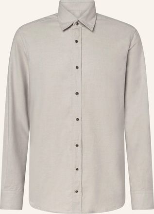 Windsor Windsor. Flanellhemd Livio Regular Fit grau