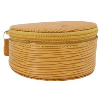 Louis Vuitton Bo&icirc;te &agrave; bijoux Pre-owned - Femme - Pre-owned - Jaune - Taille: ONE Size