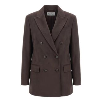 Max Mara Olimpia Jacke - - Jackets - Damen - Braun - XS