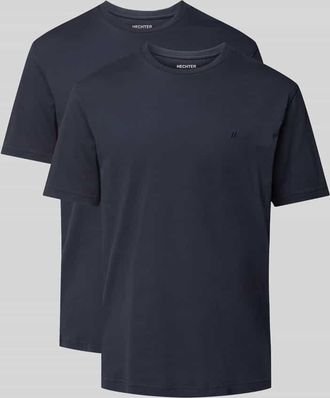 Daniel Hechter T-Shirt-Set mit Logo-Stitching