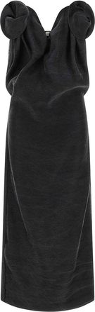 Magda Butrym Robe Au Genou - Noir