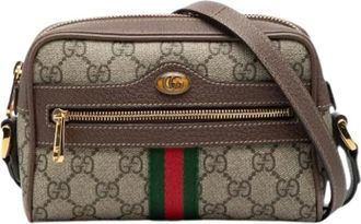 Gucci unisex, Pre-owned, Beige, Taille: ONE Size Sac bandouli&egrave;re Ophidia Pre-owned