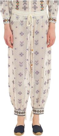 Antik Batik Femme, Pantalons, Beige, Taille: 38 FR Danae Sarouel