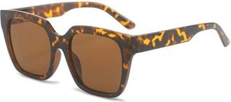 Generic Lunettes De Soleil Carr&eacute;es &Agrave; Grande Monture For Hommes, For Lext&eacute;rieur, Les Vacances, La Conduite(Multi-colored)