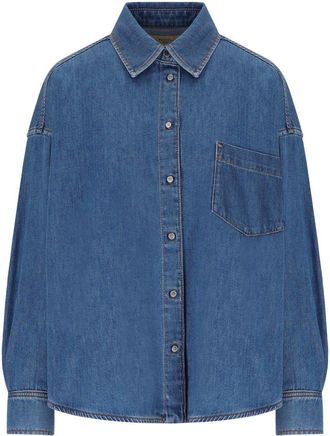 Weekend by Max Mara CHEMISE FOGGIA BLEU MAX MARA WEEKEND