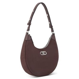Nine West Danika Hobo, Designer, Tendance, épaule Femme, Violet Raisin, Medium