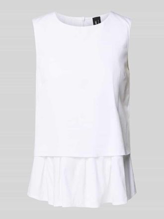 Marc Cain Regular Fit Blusentop in Layering-Optik