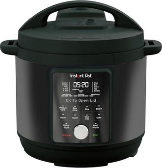 Instant Pot Multicuiseur Duo Plus avec technologie WhisperQuiet 5,7 L - Noir : Autocuiseur, Mijoteuse, Cuiseur &agrave; riz, Po&ecirc;le &agrave; sauter, Yaourti&egrave;re, Maintien au chau