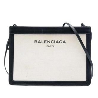 Balenciaga Pre-owned Pochette Marine Sac Bandouli&egrave;re - Femme - Pre-owned - Beige - Taille: ONE Size
