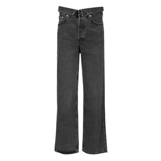 A Gold E Echo Taper Jean - - Jeans - Damen - Schwarzk - W27