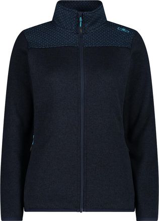 F.lli Campagnolo Damen Jacke aus Knit Tech, b.blue-night, 40