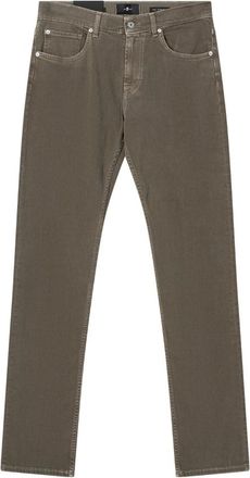 7 For All Mankind Homme, Jeans, Brun, Taille: W33 L34 The Jeans droits