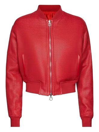 Ferragamo veste &agrave; fermeture zipp&eacute;e - Rouge