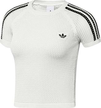 adidas Originals Damen T-Shirt CROCHET TEE