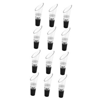 Amosfun 12 STK Weinausgie&szlig;er Weinbewahrer Weinflasche gie&szlig;en Weinflaschenverschluss, Ausgie&szlig;er -Flow-Ausgie&szlig;er Rotwein Ausgie&szlig;er Weinflaschen Ausgie&szlig;er Wein L