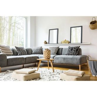 Loftscape home24 Spiegel Karatschi 48 x 68 x 2cm Grau/Anthrazit Spanplatte, foliert 48 x 68 x 2cm