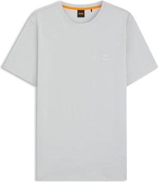 BOSS Hommes Tales T-Shirt en Jersey de Coton avec Patch logot&eacute;