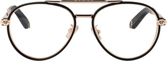 Philipp Plein Homme, Accessoires, Noir, Taille: 56 MM Plein Light Lunettes