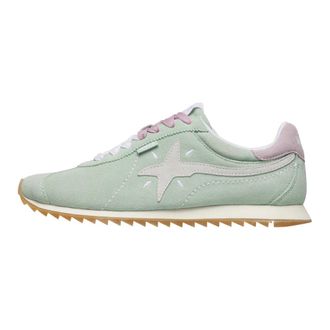 W6YZ Tahiti-W Suede Sneakers - - Shoes - Damen - Gr&uuml;n - 39 EU