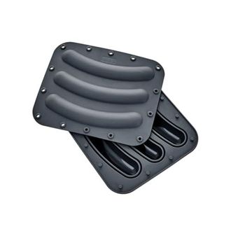 Lurch Wursti-Maker Size L 2er Set iron grey zur Herstellung von 6 vegetarischen oder veganen Bratwürsten aus 100% BPA-freiem Platin Silikon
