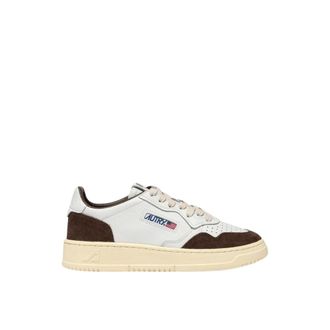 Autry Femme, Chaussures, Blanc, Taille: 37 EU Medalist Baskets