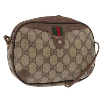 Gucci Pre-owned Plastic Umh&auml;ngetasche - - Pre-owned - Damen - Beige - ONE SIZE