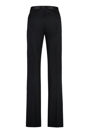 Givenchy Mens Tailored Wool Trousers Black