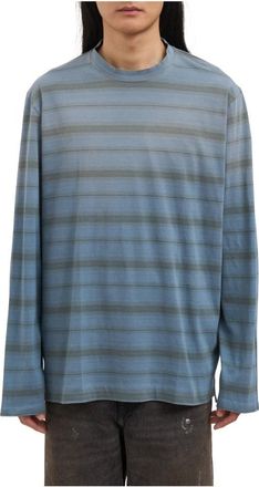 Our Legacy Homme, Tops, Bleu, Taille: L Box Long Sleeve Tee