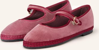 Flabelus Flabelus Mary-Jane-Ballerinas Theresa rot