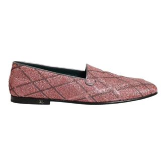 Dolce & Gabbana Young Pope Loafers - - Shoes - Herren - Rosa - 43 EU