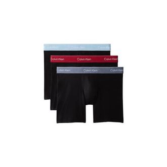 Calvin Klein Lot de 3 boxers en coton m&eacute;lang&eacute;