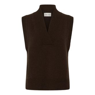 Part Two V-Ausschnitt Strickpullover - - Knitwear - Damen - Braun - M