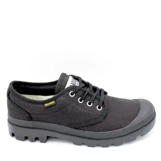 Palladium Canvas Schn&uuml;rschuh mit Gummisohle - - Shoes - Herren - Schwarzk - 41 EU