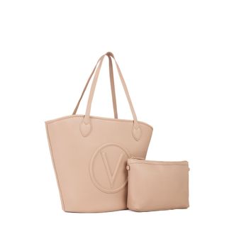 Valentino Handbags Shopper VALENTINO BAGS SHOPPING SPECIAL COVENT, Damen, Gr. B/H/T: 55cm x 34cm x 15cm, beige, Lederimitat, Taschen Shopper, Damen Umh&auml;ngetasche, Traget
