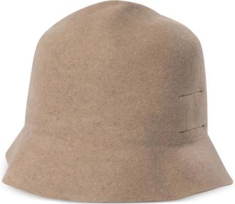 Super Duper Mütze aus Merinowolle - Nude