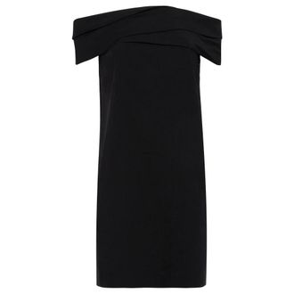 Tela Femme, Robes, Noir, Taille: 42 FR Short Linen Sheath Dress