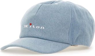 Kiton Homme, Accessoires, Bleu, Taille: 59 CM Caps