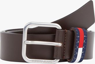 Tommy Hilfiger Ceinture en cuir &agrave; boucle carr&eacute;e