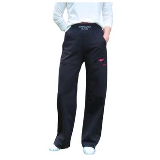 Aeronautica Weite Jogginghose aus Baumwollmischung - - Trousers - Damen - Schwarzk - L