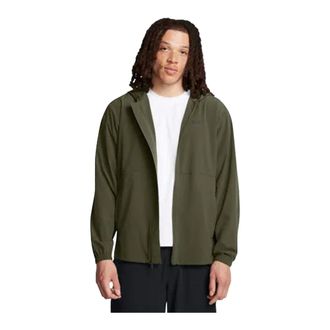 Under Armour Homme, Vestes, Vert, Taille: M Veste sport ML zipp&eacute;