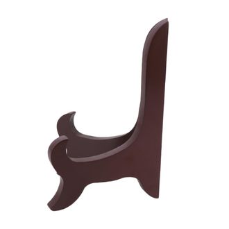 PartyKindom Eleganter Holzplattenhalter Für Teller Tee-kuchenausstellung Und Kunstwerke Kompakter Hochwertiger Displayständer Aus Naturholz Stilvolles Dekor Für Z