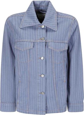 Ganni Jeansjacke - Blau