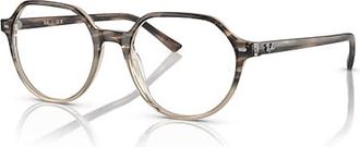 Ray-Ban Thalia Optics Dark Brown Havana Fassung Demo Gl&auml;ser Glas Polarisiert 49-18