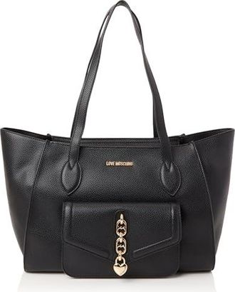 Love Moschino Sac à Épaule Femme Noir Taille unique