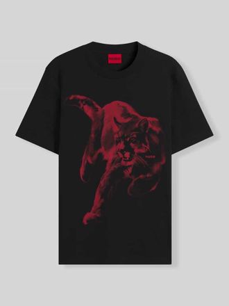 HUGO BOSS Regular Fit T-Shirt aus reiner Baumwolle Modell Daffilo