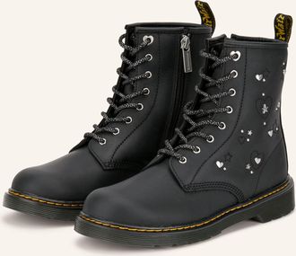 Dr. Martens Schn&uuml;rboots 1460 Hs Mit Nieten schwarz