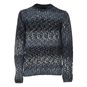 Dondup Rundhals-Strickware - - Knitwear - Herren - Grau - S